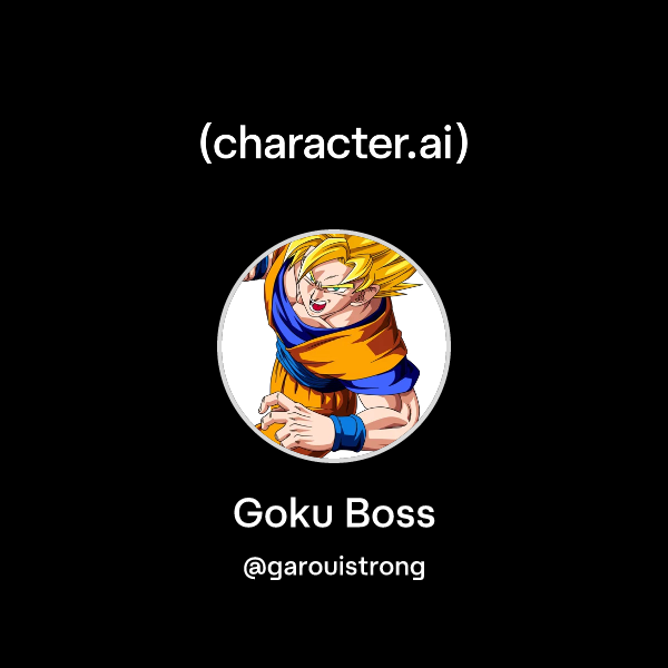 Chat with Goku Boss | character.ai | Personalized AI for every moment ...