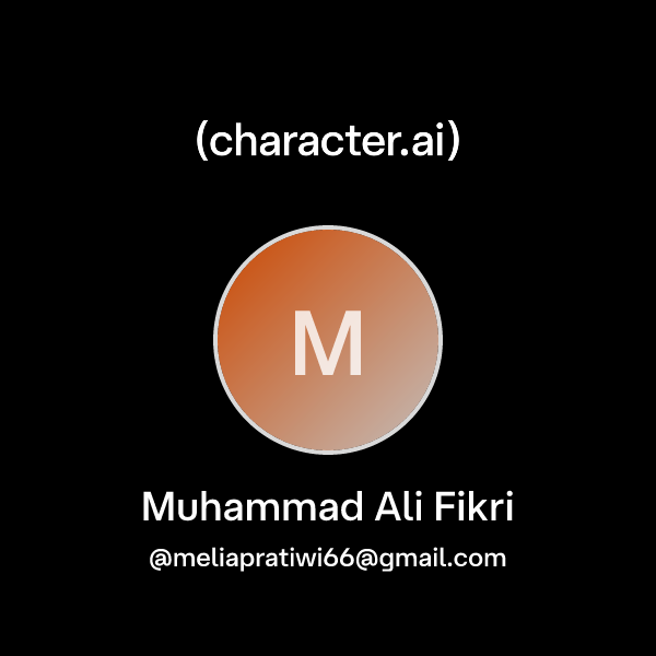 Chat with Muhammad Ali Fikri | character.ai | AI Chat, Reimagined–Your ...