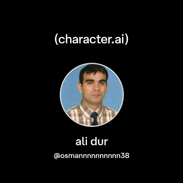 Chat with ali dur | character.ai | AI Chat, Reimagined–Your Words. Your ...