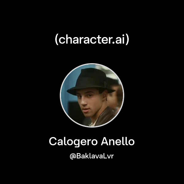 Chat with Calogero Anello | character.ai | AI Chat, Reimagined–Your ...