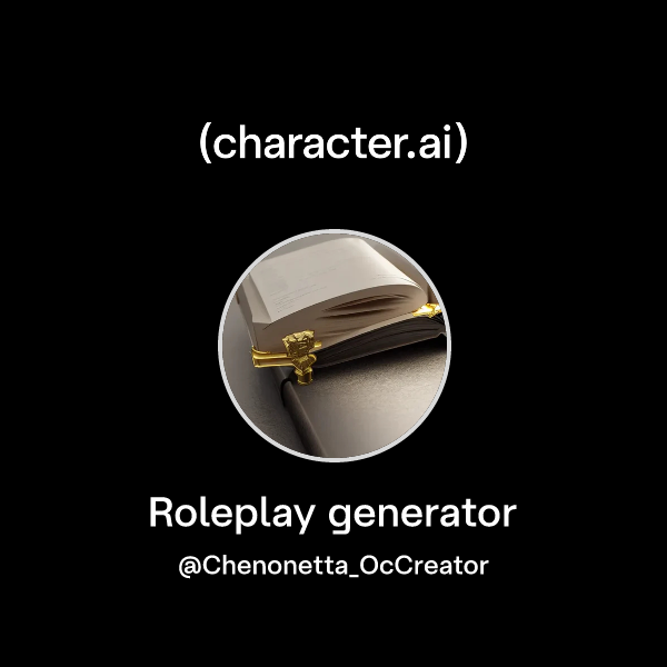 Chat with Roleplay generator | character.ai | AI Chat, Reimagined–Your ...