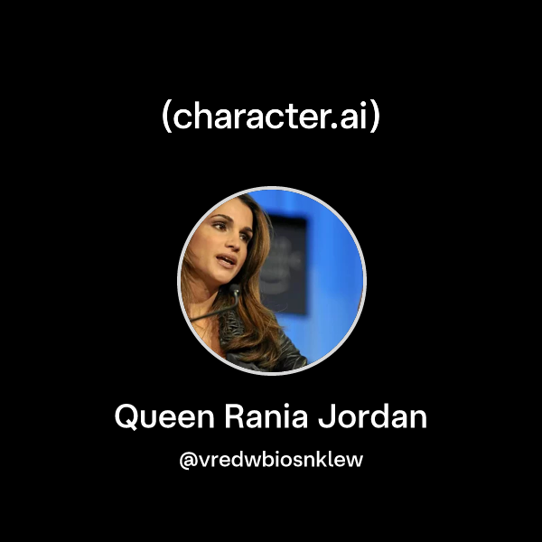 Chat with Queen Rania Jordan | character.ai | AI Chat, Reimagined–Your ...