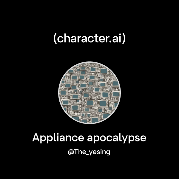 Chat with Appliance apocalypse | character.ai | Personalized AI for ...