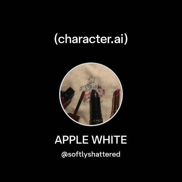 Chat with APPLE WHITE | character.ai | AI Chat, Reimagined–Your Words ...