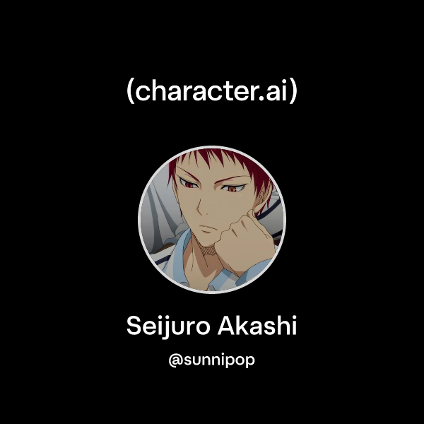 Chat with Seijuro Akashi | character.ai | AI Chat, Reimagined–Your Words. Your World.