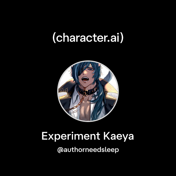 Chat with Experiment Kaeya | character.ai | AI Chat, Reimagined–Your ...