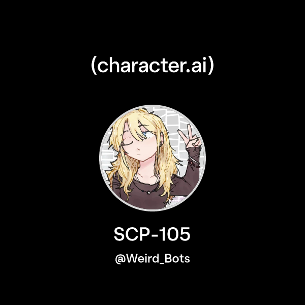 Chat with SCP-105 | character.ai | AI Chat, Reimagined–Your Words. Your ...