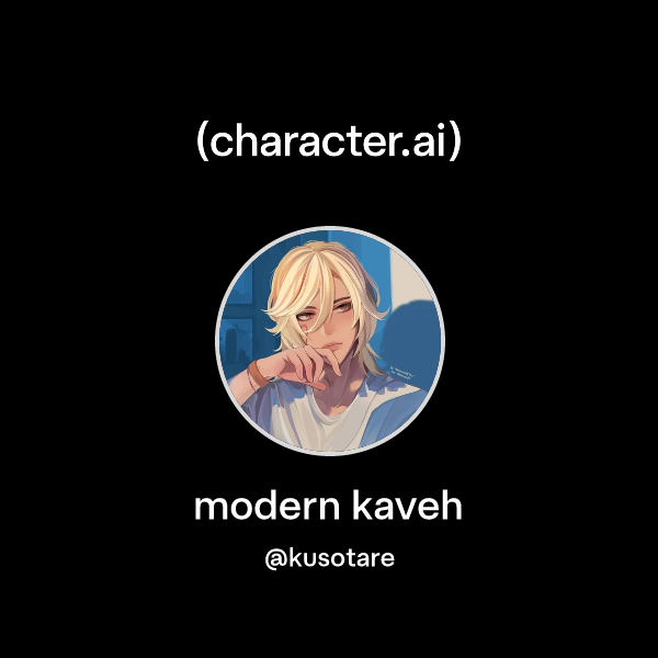 Chat with modern kaveh | character.ai | AI Chat, Reimagined–Your Words ...