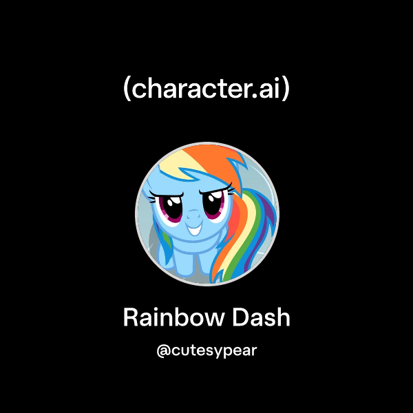 Chat with Rainbow Dash | character.ai | AI Chat, Reimagined–Your Words ...