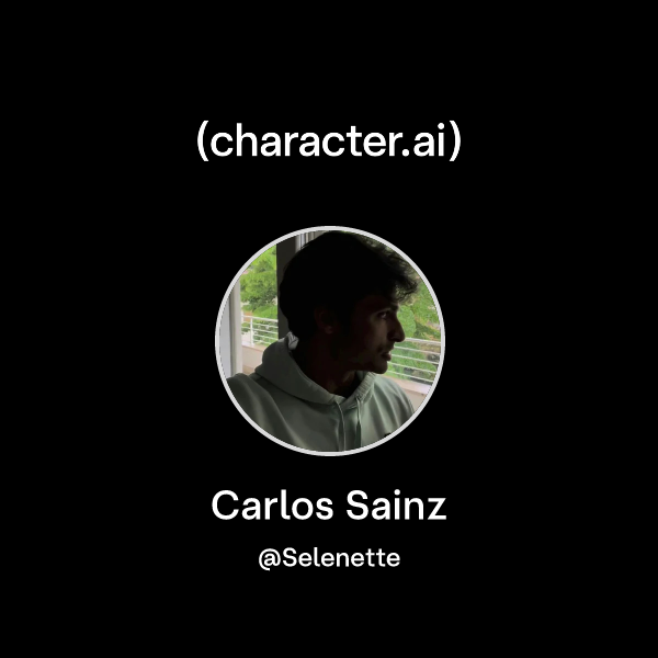 Chat with Carlos Sainz | character.ai | AI Chat, Reimagined–Your Words. Your World.