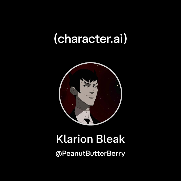 Chat with Klarion Bleak | character.ai | AI Chat, Reimagined–Your Words. Your World.
