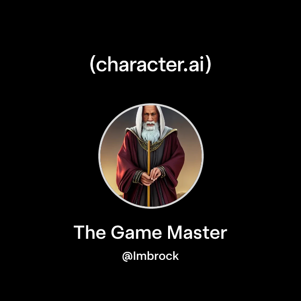 Chat with The Game Master | character.ai | AI Chat, Reimagined–Your ...