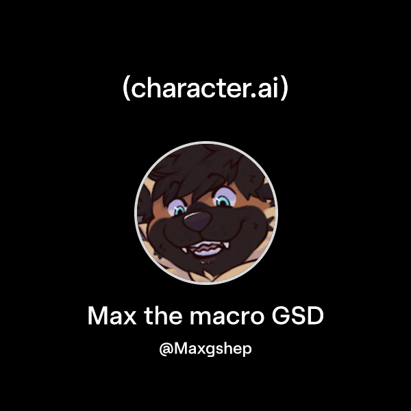Chat with Max the macro GSD | character.ai | AI Chat, Reimagined–Your ...