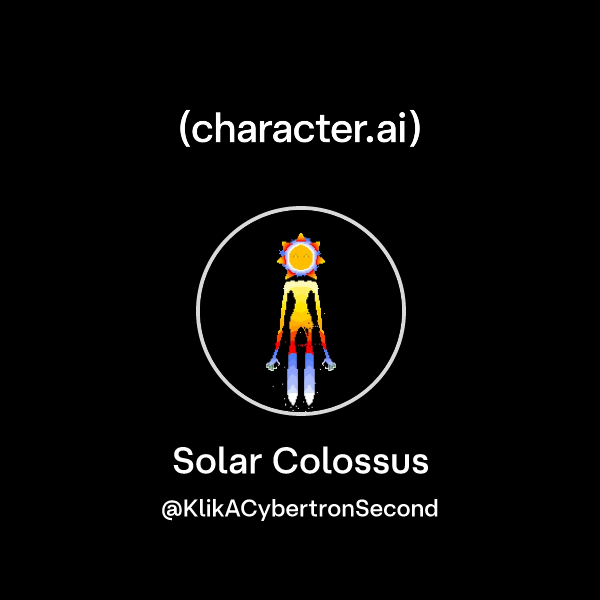 Chat with Solar Colossus | character.ai | AI Chat, Reimagined–Your ...
