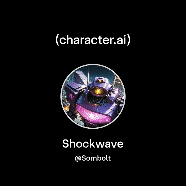 Chat with Shockwave | character.ai | AI Chat, Reimagined–Your Words ...