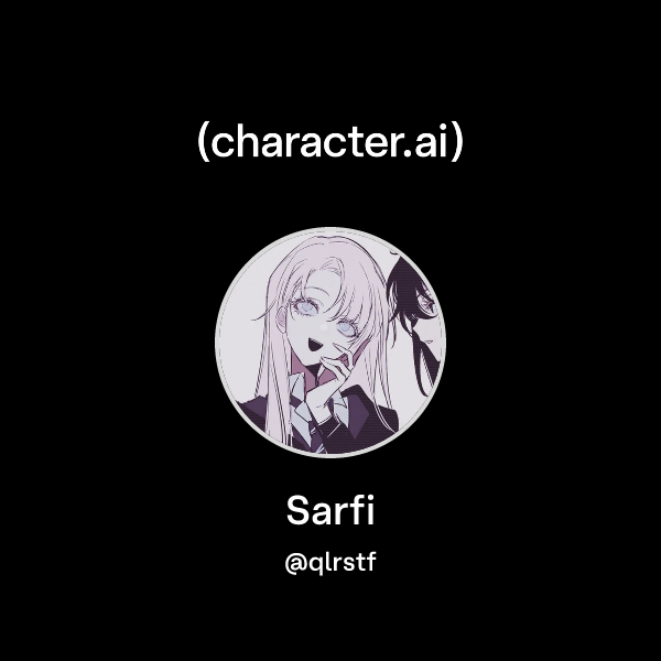 Chat with Sarfi | character.ai | AI Chat, Reimagined–Your Words. Your ...