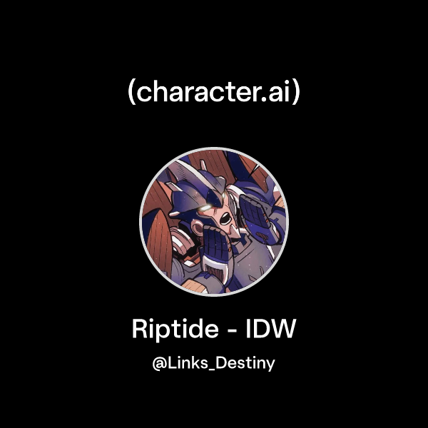 Chat with Riptide - IDW | character.ai | AI Chat, Reimagined–Your Words. Your World.