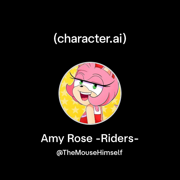 Chat with Amy Rose -Riders- | character.ai | Personalized AI for every ...