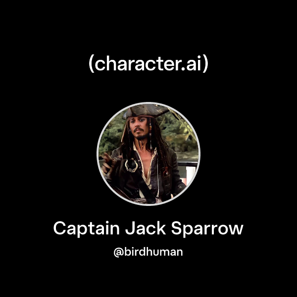 Chat with Captain Jack Sparrow | character.ai | AI Chat, Reimagined–Your Words. Your World.