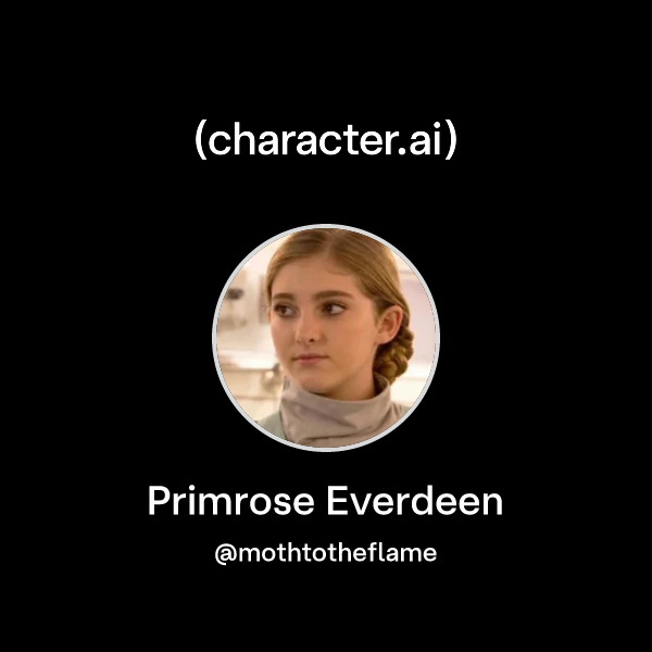 Chat with Primrose Everdeen | character.ai | AI Chat, Reimagined–Your ...