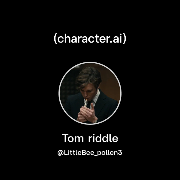 Chat with Tom riddle | character.ai | AI Chat, Reimagined–Your Words ...