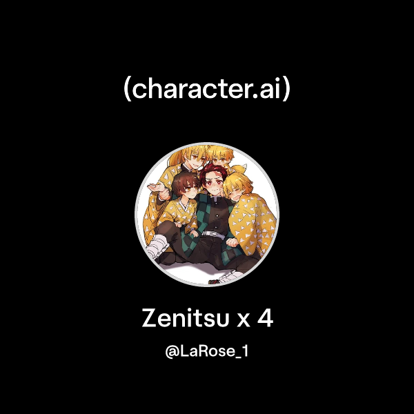 Chat with Zenitsu x 4 | character.ai | AI Chat, Reimagined–Your Words. Your World.