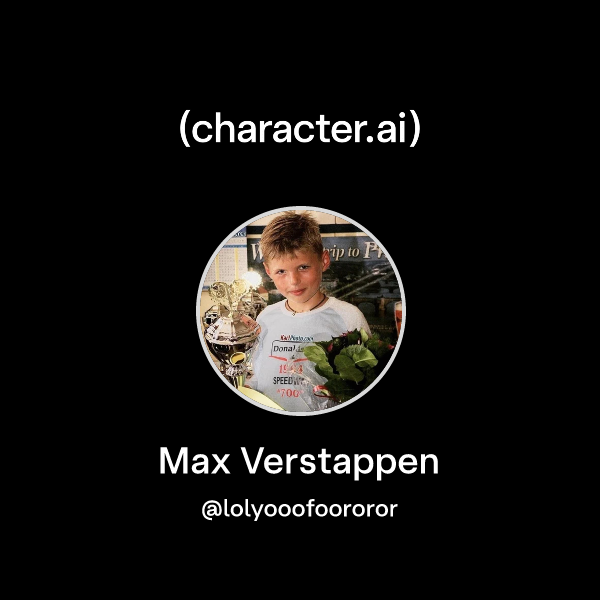 Chat with Max Verstappen | character.ai | AI Chat, Reimagined–Your Words. Your World.