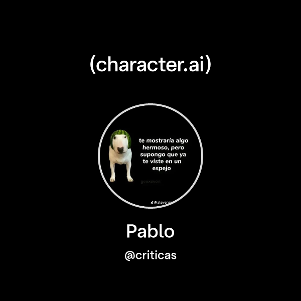 Chat with Pablo | character.ai | Personalized AI for every moment of ...