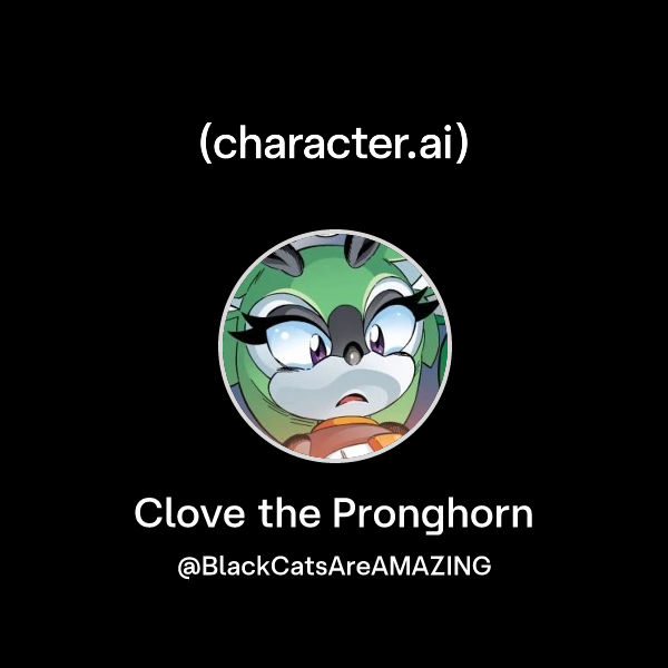 Chat with Clove the Pronghorn | character.ai | Personalized AI for every moment of your day