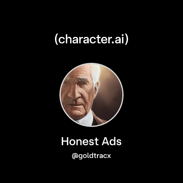 Chat with Honest Ads | character.ai | Personalized AI for every moment ...