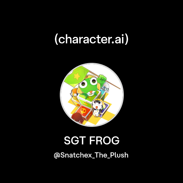 Chat with SGT FROG | character.ai | AI Chat, Reimagined–Your Words ...