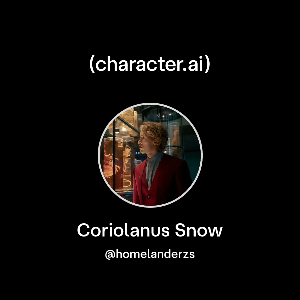 Chat with Coriolanus Snow | character.ai | AI Chat, Reimagined–Your ...