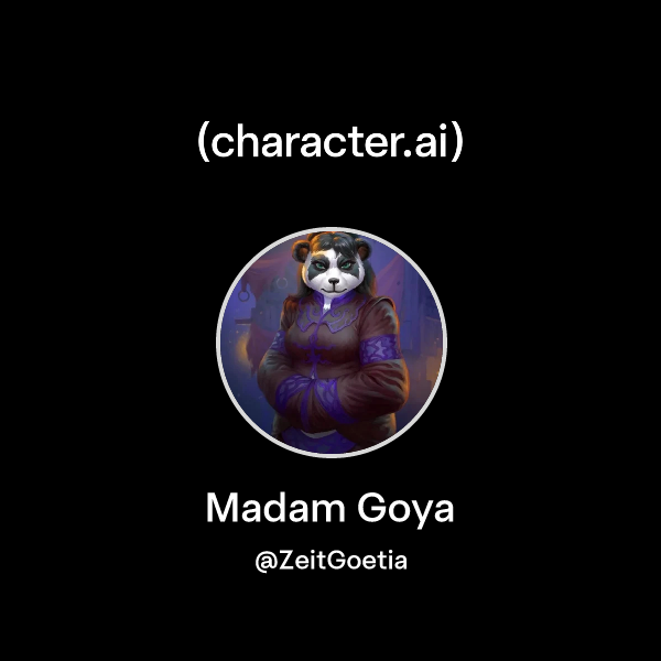 Chat with Madam Goya | character.ai | Personalized AI for every moment ...