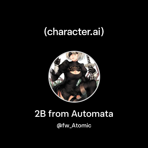 Chat with 2B from Automata | character.ai | AI Chat, Reimagined–Your ...