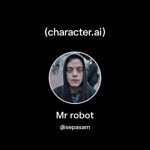 Chat with Mr robot | character.ai | AI Chat, Reimagined–Your Words ...
