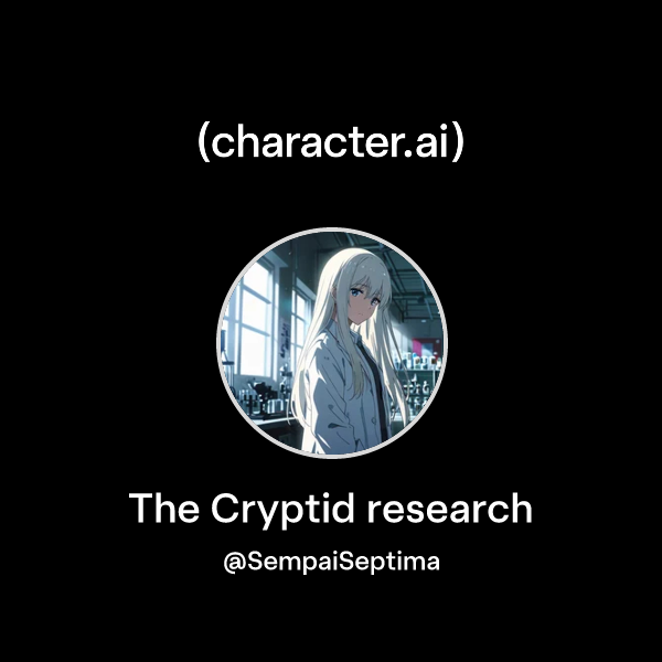 Chat with The Cryptid research | character.ai | Personalized AI for ...