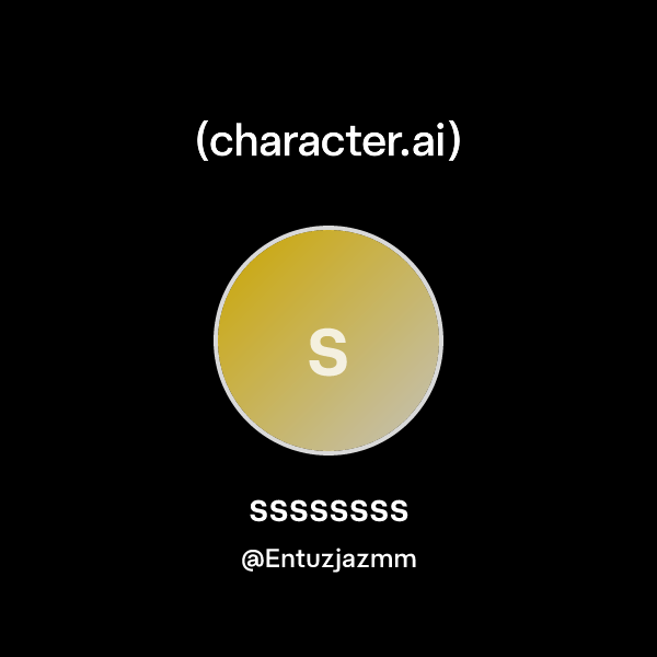 Chat with ssssssss | character.ai | AI Chat, Reimagined–Your Words ...