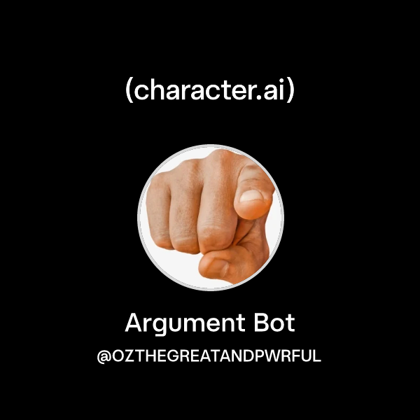 Chat with Argument Bot | character.ai | AI Chat, Reimagined–Your Words ...