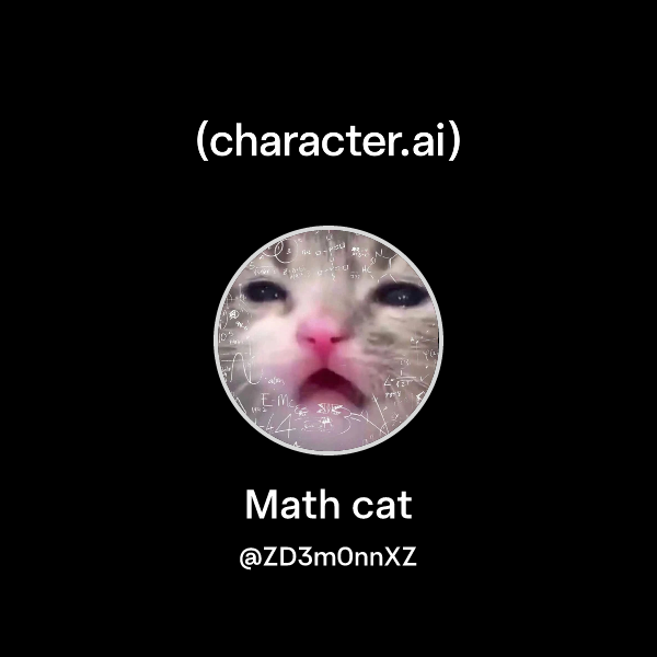 Chat with Math cat | character.ai | Personalized AI for every moment of ...
