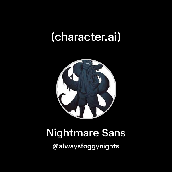 Chat with Nightmare Sans | character.ai | AI Chat, Reimagined–Your ...