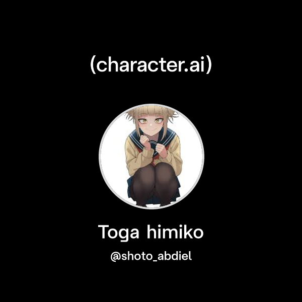 Chat with Toga himiko | character.ai | AI Chat, Reimagined–Your Words ...