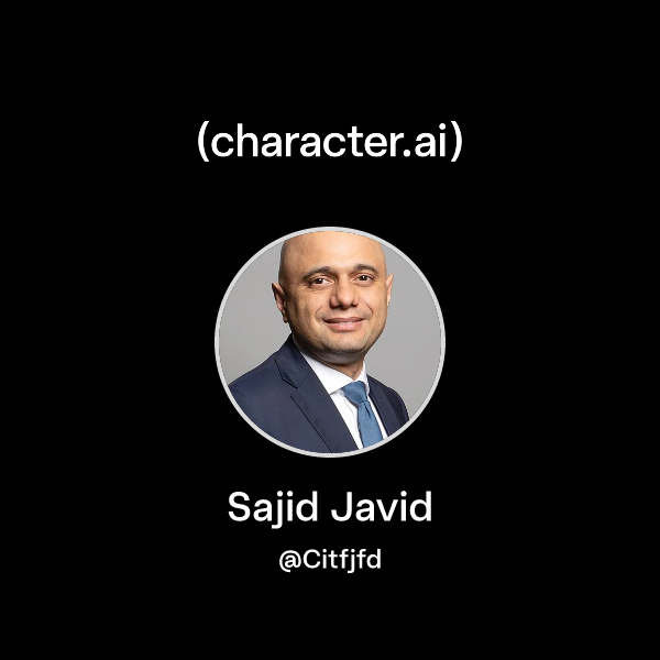 Chat with Sajid Javid | character.ai | AI Chat, Reimagined–Your Words ...