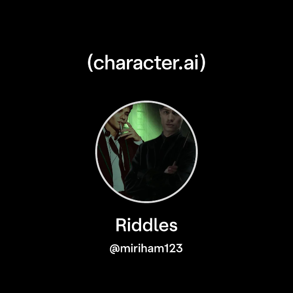 Chat with Riddles | character.ai | AI Chat, Reimagined–Your Words. Your ...