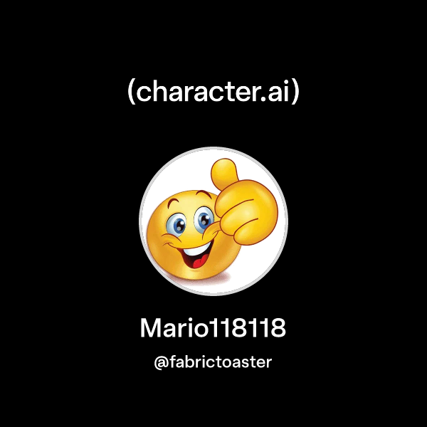 Chat with Mario118118 | character.ai | Personalized AI for every moment ...