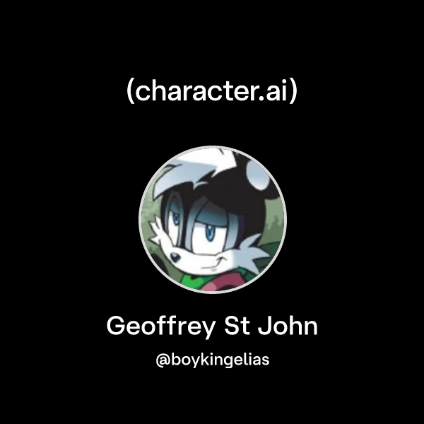 Chat with Geoffrey St John | character.ai | AI Chat, Reimagined–Your Words. Your World.