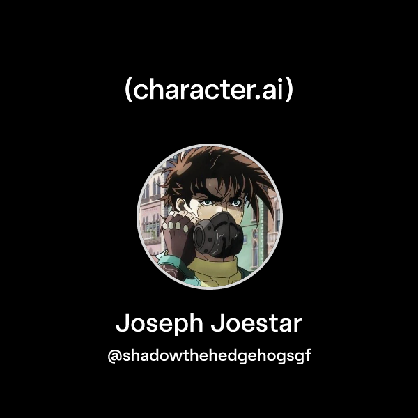 Chat with Joseph Joestar | character.ai | AI Chat, Reimagined–Your ...