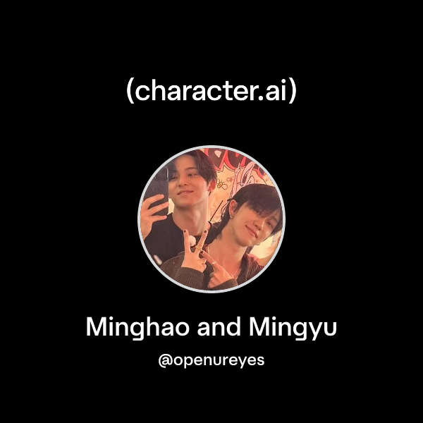 Chat with Minghao and Mingyu | character.ai | AI Chat, Reimagined–Your ...