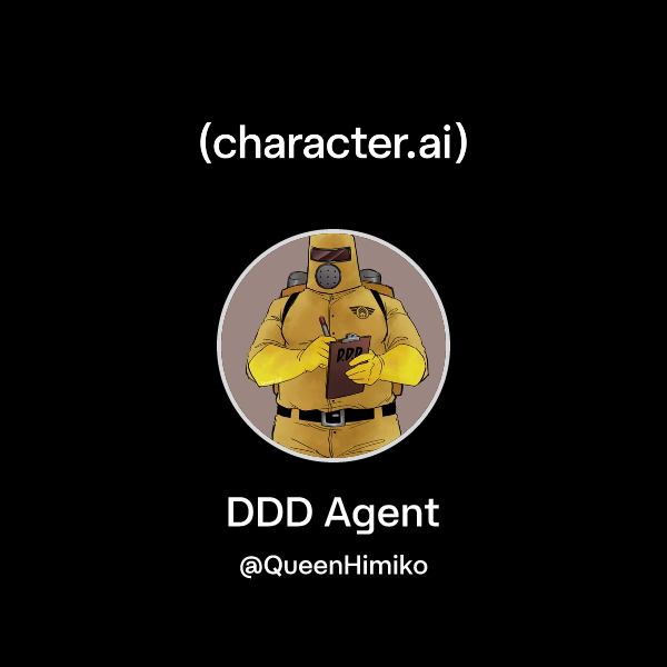 Chat with DDD Agent | character.ai | AI Chat, Reimagined–Your Words ...