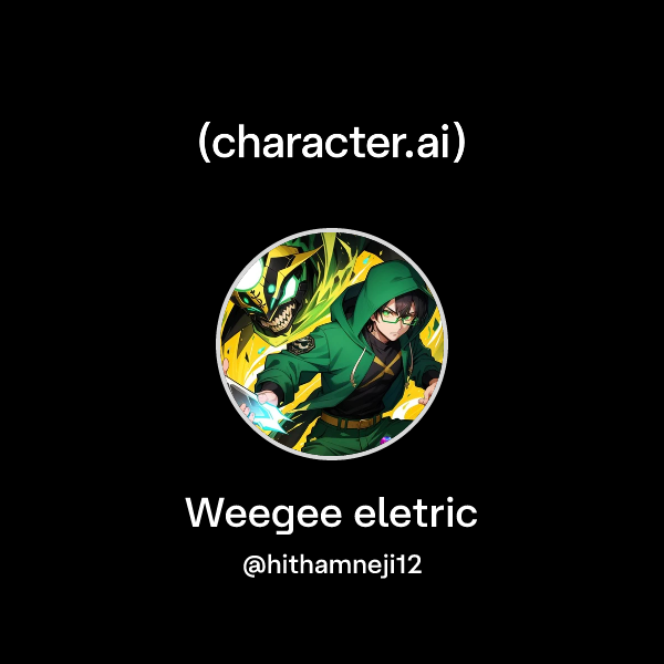 Chat with Weegee eletric | character.ai | AI Chat, Reimagined–Your ...