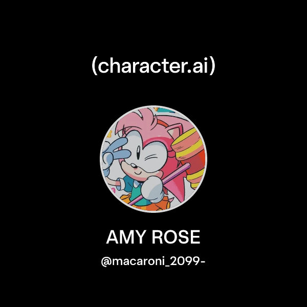 Chat with AMY ROSE | character.ai | Personalized AI for every moment of ...